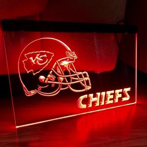 Other | Chiefs Led Neon Light Sign 8x12 | Poshmark